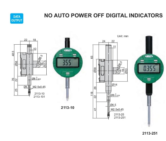 DIGITAL AND DIAL INDICATORS Intertool technologies co.,ltd.